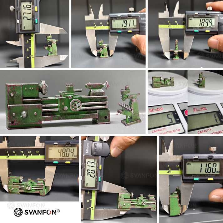 Miniature lathe model and miniature milling machine model – SvanFon ...