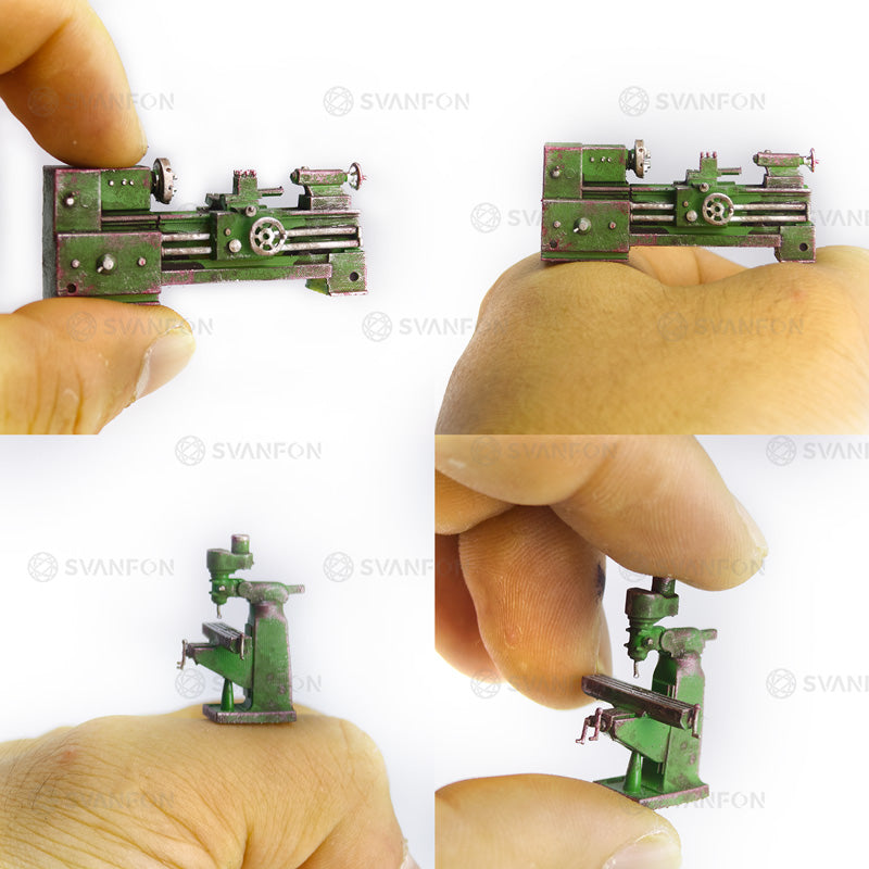 Miniature lathe model and miniature milling machine model – SvanFon ...