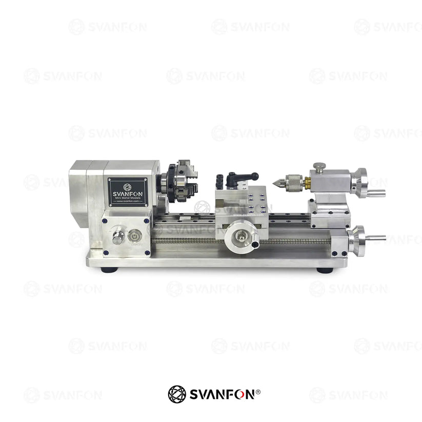 Mini Metal Lathe – Micro Tabletop Lathe for DIY Metalworking – SvanFon ...