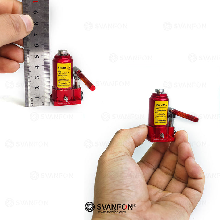 Mini Hydraulic Bottle Jack Model, Car Lifting Device Miniature ...