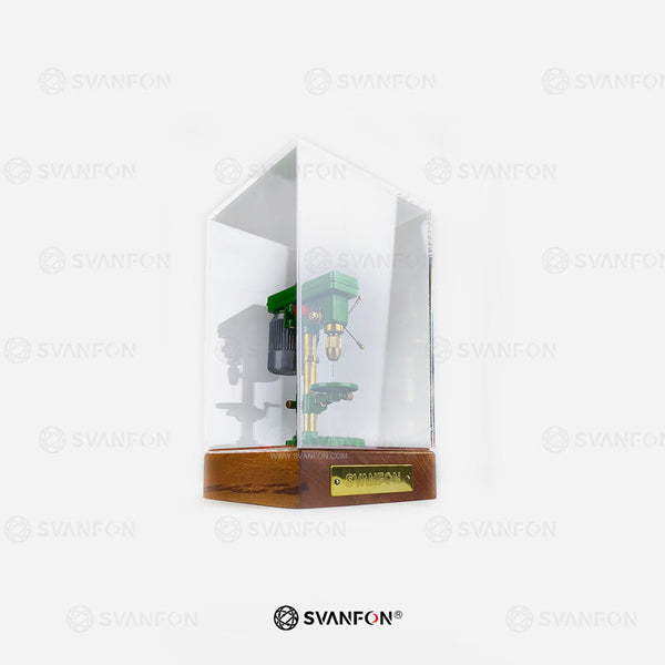 Mini Drill Press Model: 1:10 Miniature Mechanical Art – SvanFon Mini ...