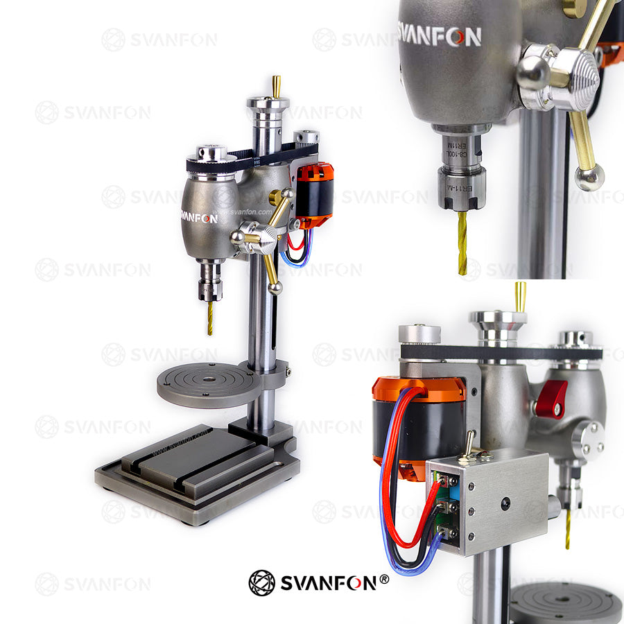 Cast Iron Bench Drilling Machine - Precision Micro Drilling Machine ...