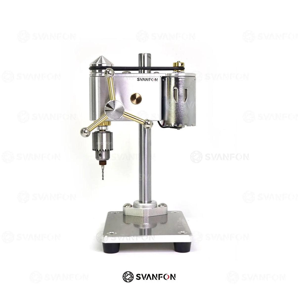 Mini Drill Press 01 – Compact Bench Drilling Machine – SvanFon Mini Metal Mechanical Models