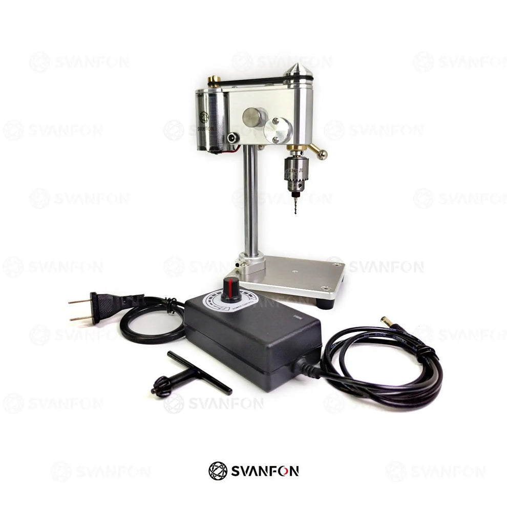 Mini Drill Press 01 – Compact Bench Drilling Machine – SvanFon Mini ...