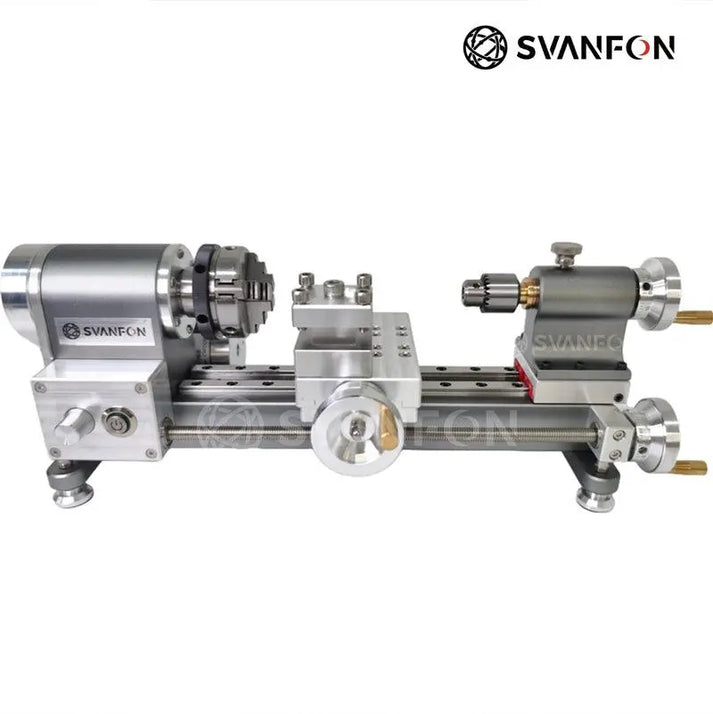 Mini Metal Lathe – Micro Tabletop Lathe for DIY Metalworking – SvanFon ...
